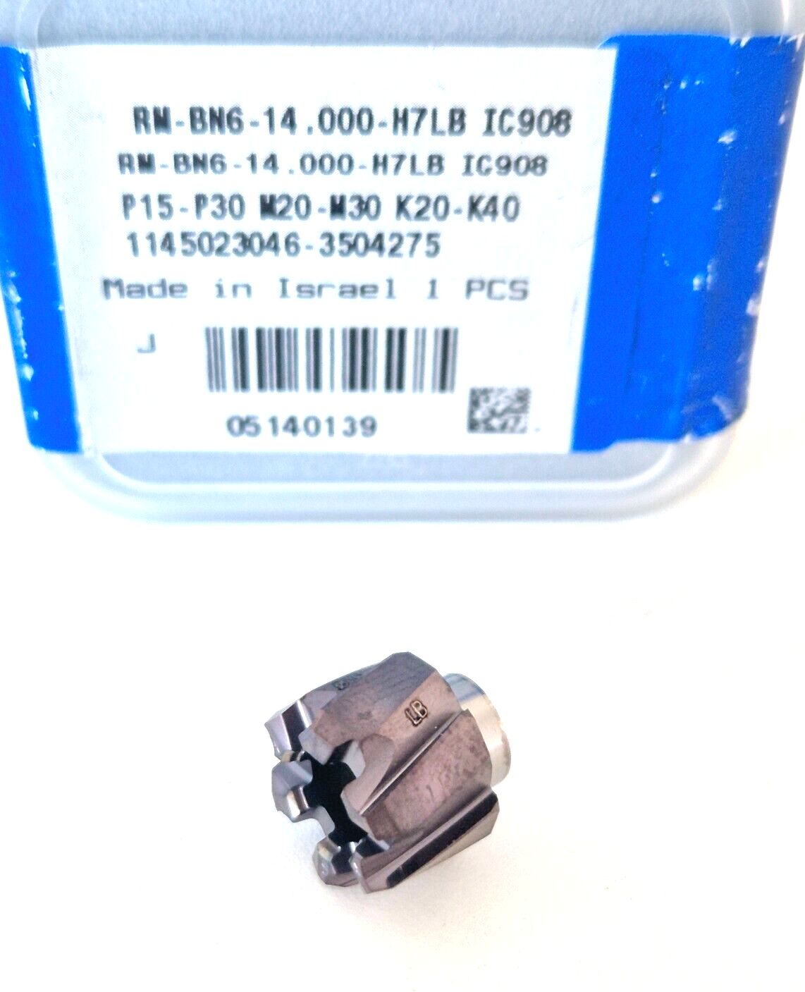ISCAR RM-BN6-14.000-H7LB IC908 1 STK. Auswechselbare Vollhartmetall ...