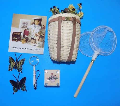 HTF Samantha Nature Paraphernalia Summer Set Pleasant Co American Girl ...
