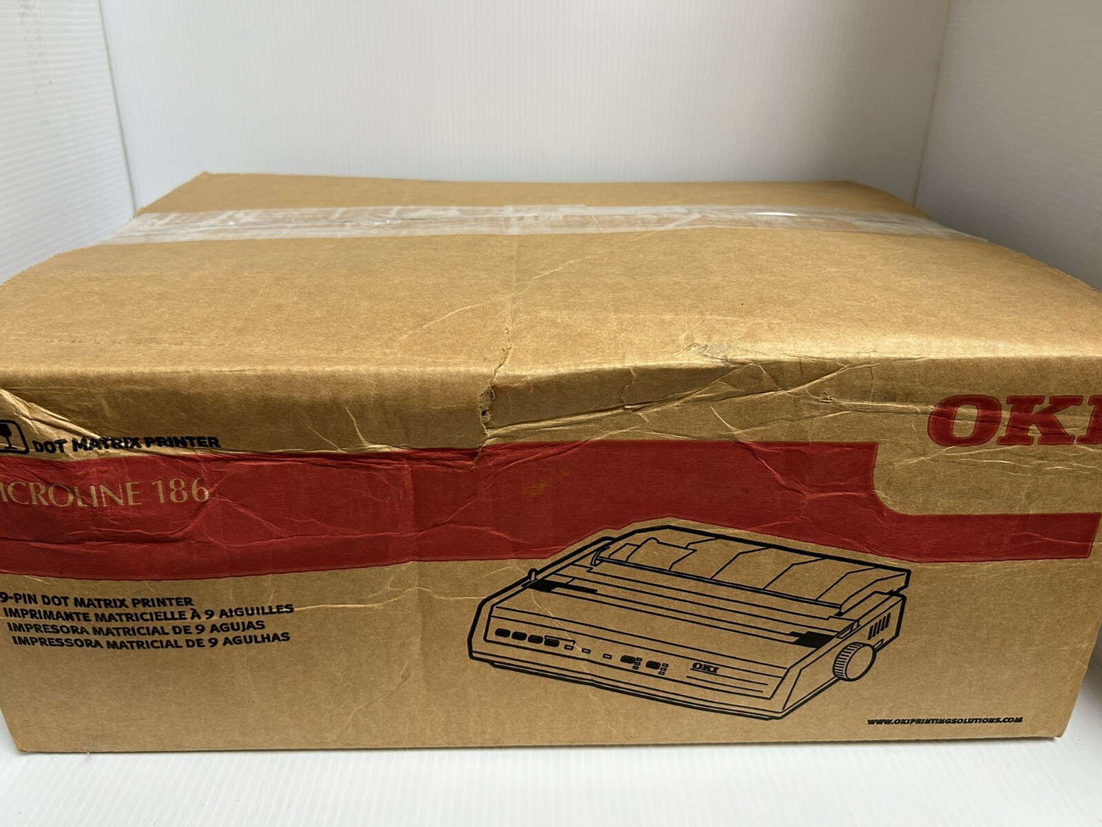 Okidata Microline 184 Turbo Parallel Dot Matrix Printer 62408901 for ...