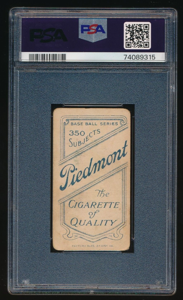 1909-11 T206 Fred Parent Chicago White Sox Piedmont 350 PSA 1.5 FR | eBay