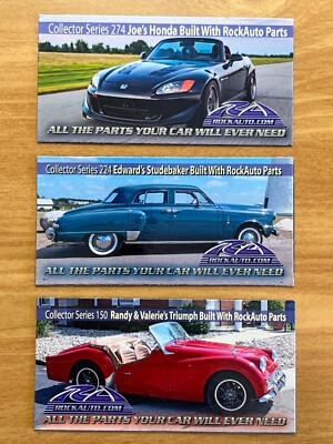 Lot of 3 ROCK AUTO Automobile Magnets | eBay