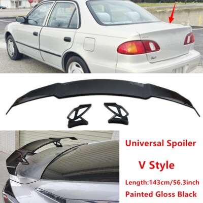 Fit For Toyota Corolla 1980-2002 Rear Trunk Racing Spoiler Wing Painted ...