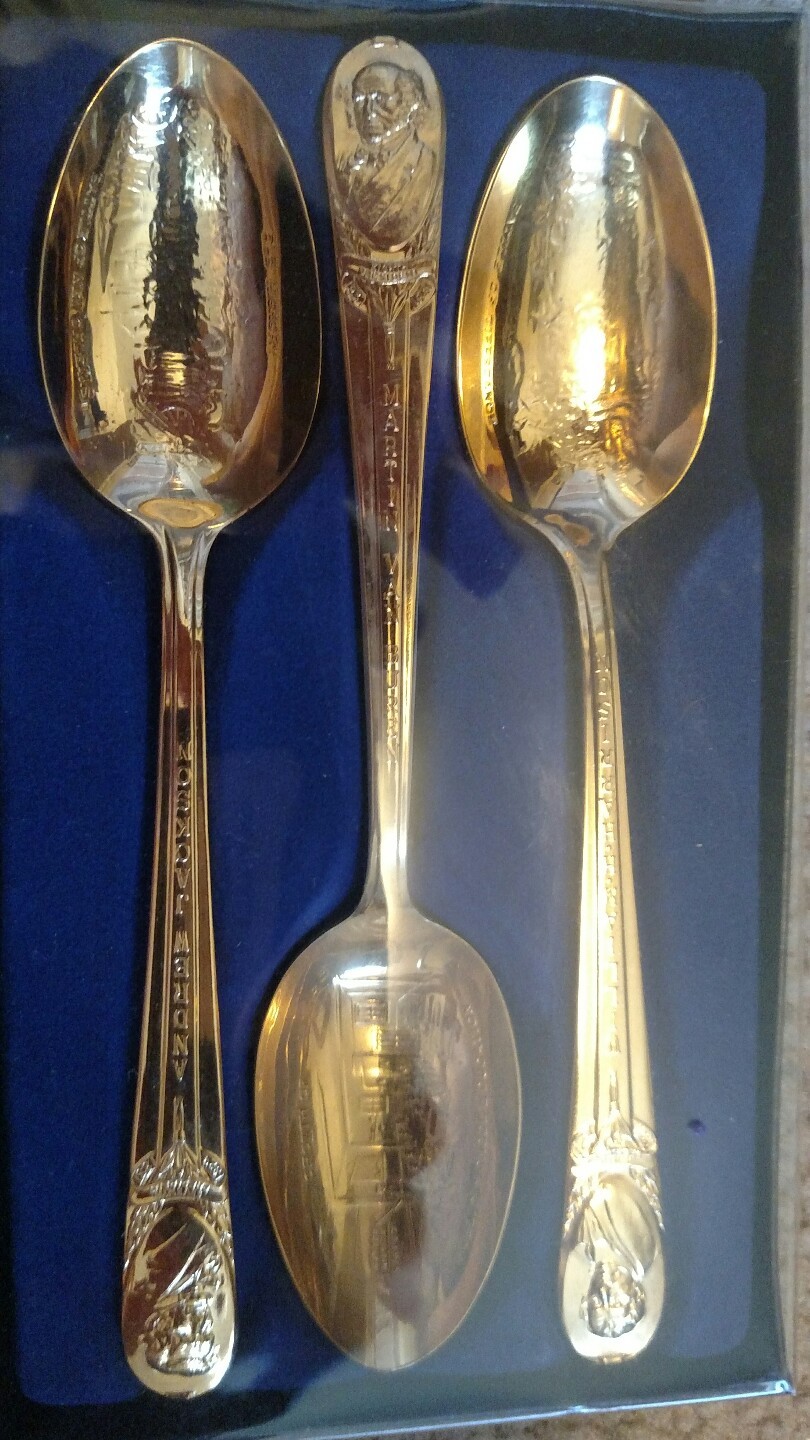 William Rogers collection - 22 Presidential Spoons | eBay