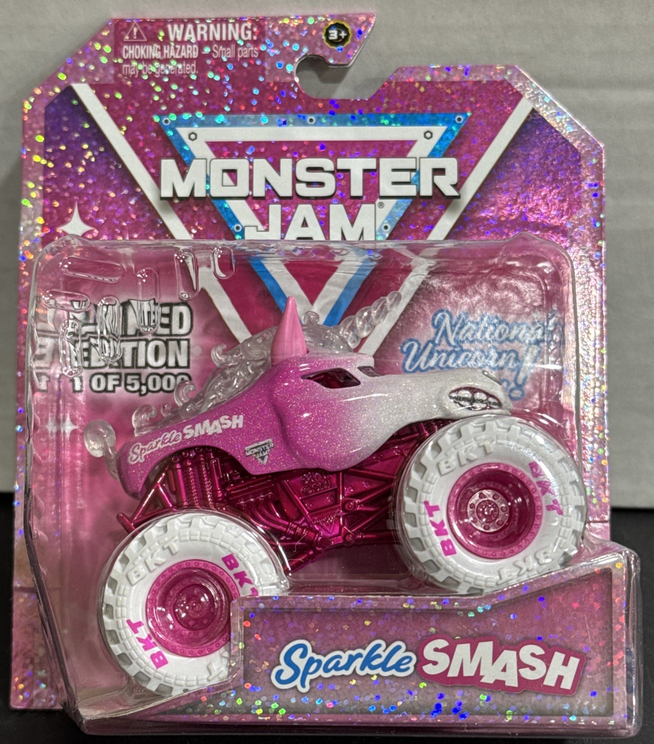 2025 Monster Jam SPARKLE SMASH NATIONAL UNICORN DAY LIMITED EDITION ...