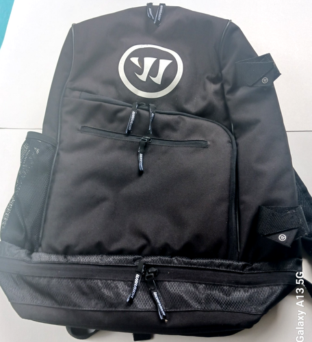 JJ "Warrior" Black Backpack, Oversized, Padded on Back, 4 zippered ...