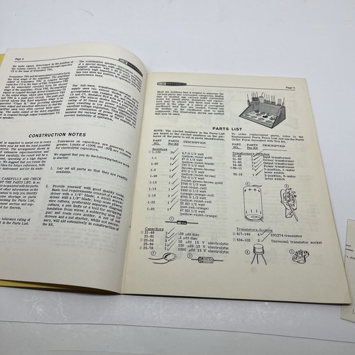 Heathkit GD-121 Intercom Master Station Manual 1960s Assembly Guide | eBay