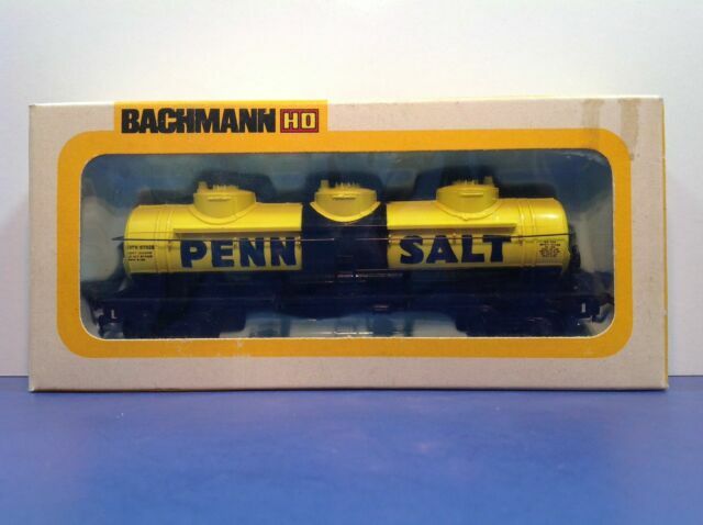 HO Scale "penn Salt" GATX 67925 Triple Dome Tanker Freight Train Car ...