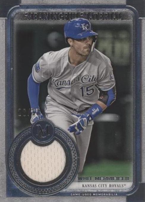 2019 Topps Museum Collection - Meaningful Material Patch Relics Whit ...