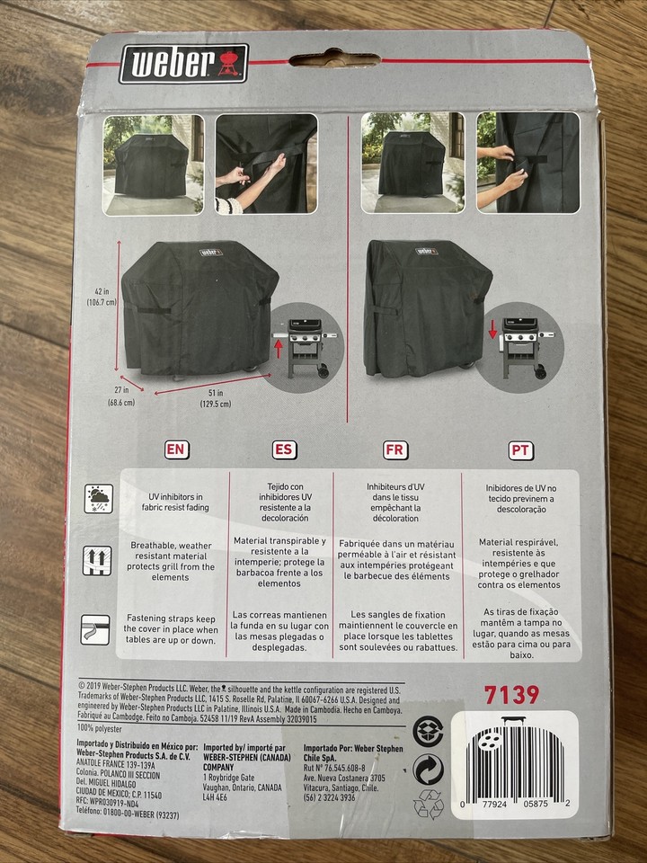 New Weber 7139 BBQ Cover Spirit Spirit II 200 & 300 Series | eBay