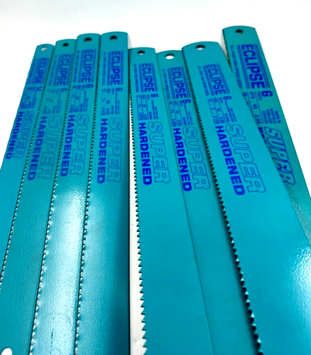 Eclipse Power Hacksaw Blades Super Hardened HSS CHOOSE SIZE and TPI's ...