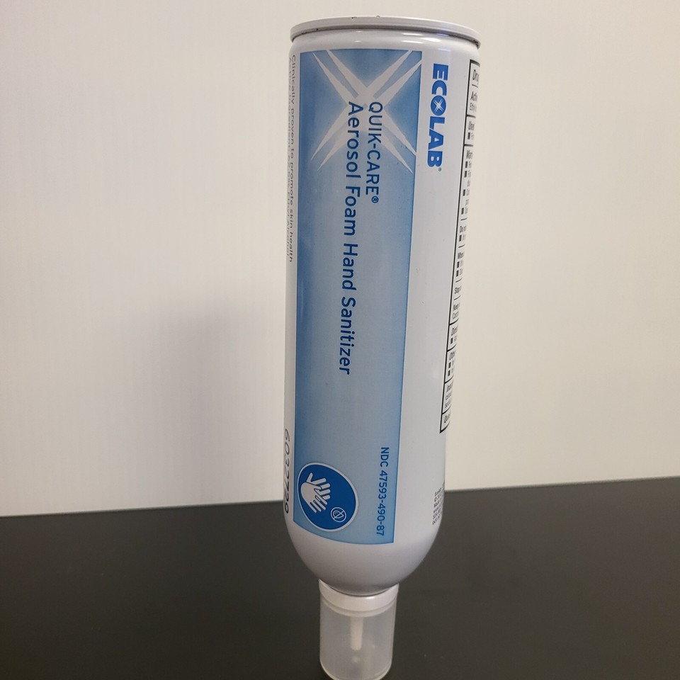 Ecolab Foaming Hand Sanitizer Case of (12) 7OZ Cans | eBay