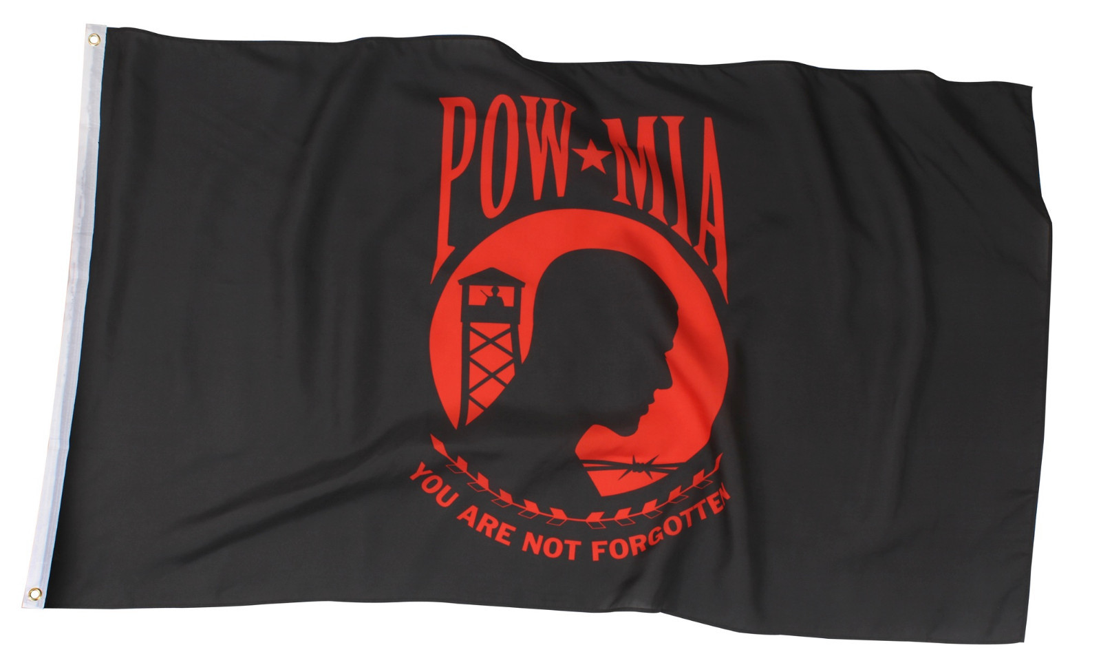 Wholesale Lot (3 Pack) 3x5 Pow Mia POWMIA Red You are Never Forgotten ...