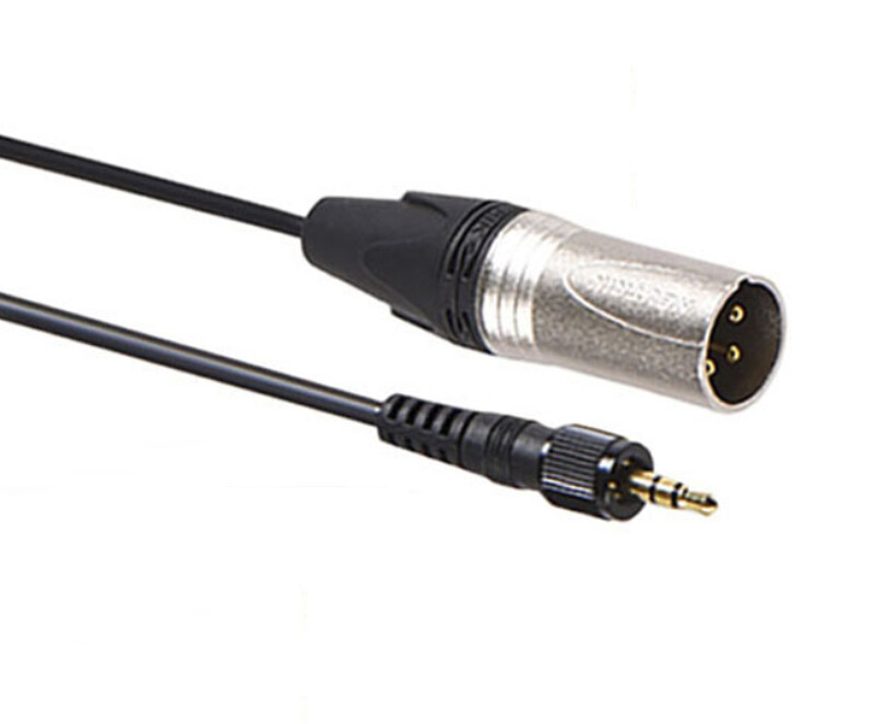 3.5mm TRS to 3-Pin XLR Male Audio cable for Sony UWP-V1 Transmitter ...