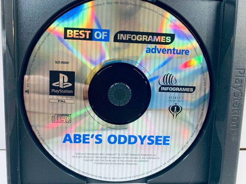 Oddworld Abe's Oddysee PS1 PlayStation 1 Disc Only PAL VGC - Fast Post ...