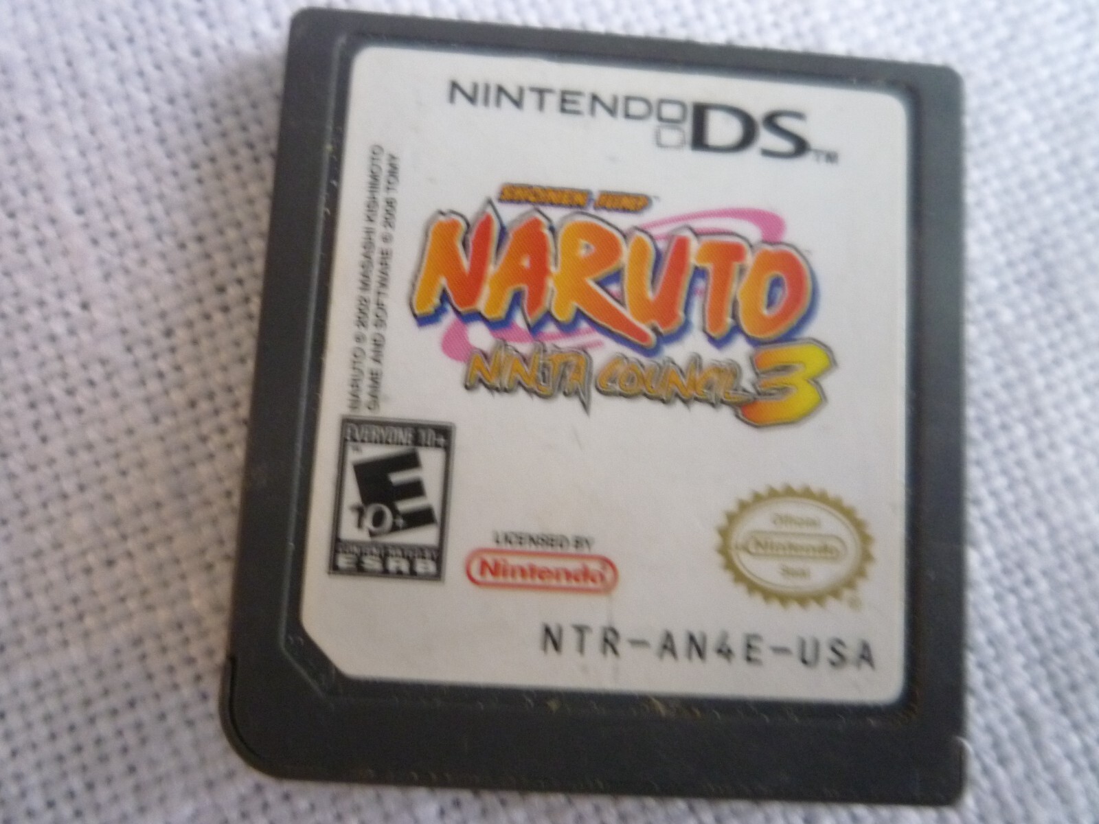Naruto: Ninja Council 3 (Nintendo DS 2007) Authentic, Tested GAME ...