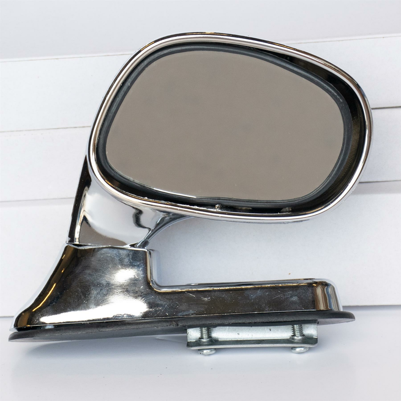 wing mirror Fender Chrome Universal Pair Left and Right side arm car ...