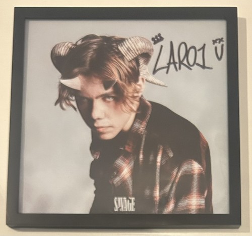 The Kid Laroi Autographed “Savage” 10x10 Poster [Framed, Perfect ...