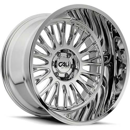 24x14 Chrome Wheel Cali Offroad Vertex 9116 6x5.5 -76 | eBay