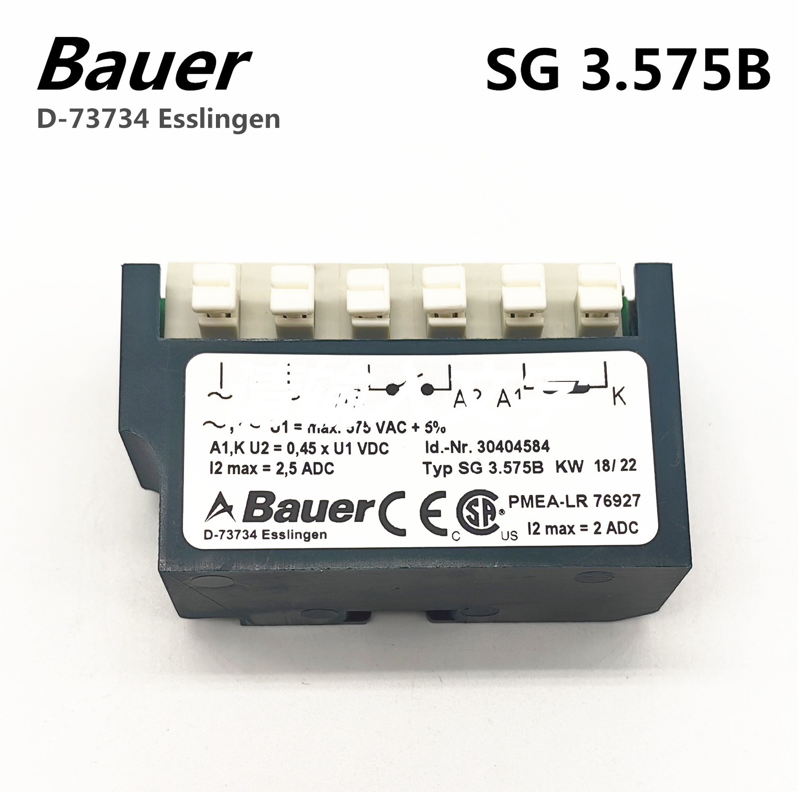 Made in Germany brand-new Bauer brake Rectifier Module Nr 30404584 Typ ...