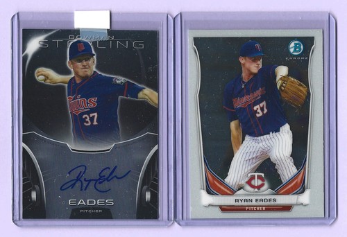Ryan Eades Bowman Chrome-Sterling Prospects/RC's Auto (2) card lot | eBay