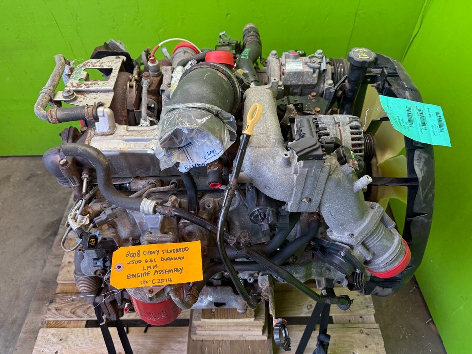 08 09 10 CHEVROLET GMC 2500 3500 6.6 LMM DURAMAX DIESEL ENGINE MOTOR NO ...