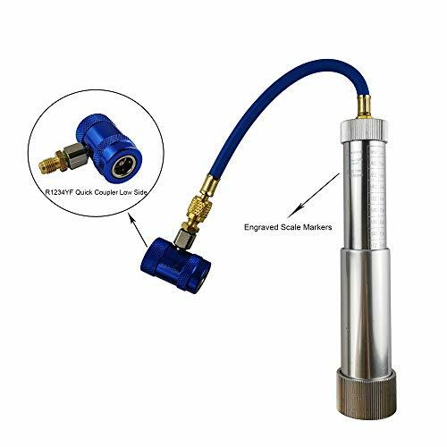 Wisepick R1234yf Compressor Oil Dye Injector with Snap Quick Coupler R ...