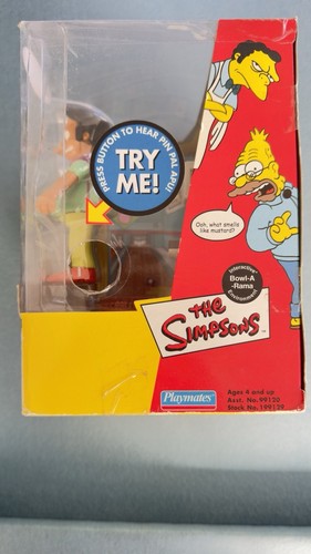 The Simpsons INTERACTIVE BOWL-A-RAMA ENVIRONMENT with APU Playmates ...