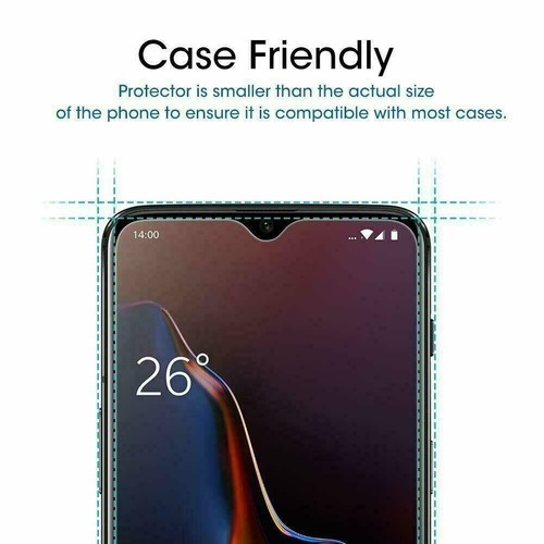 2-Pack Premium Tempered Glass Screen Protector Saver for OnePlus 6T | eBay
