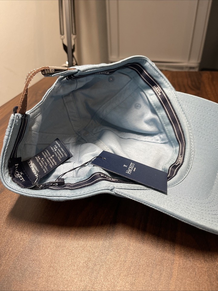 Mens Hackett Baseball Cap Light Blue One Size Adjustable | eBay UK