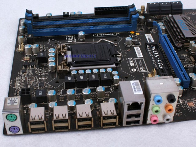 MSI Ms-7586 P55-sd50 Motherboard SKT 1156 Ddr3 Intel P55 for sale ...