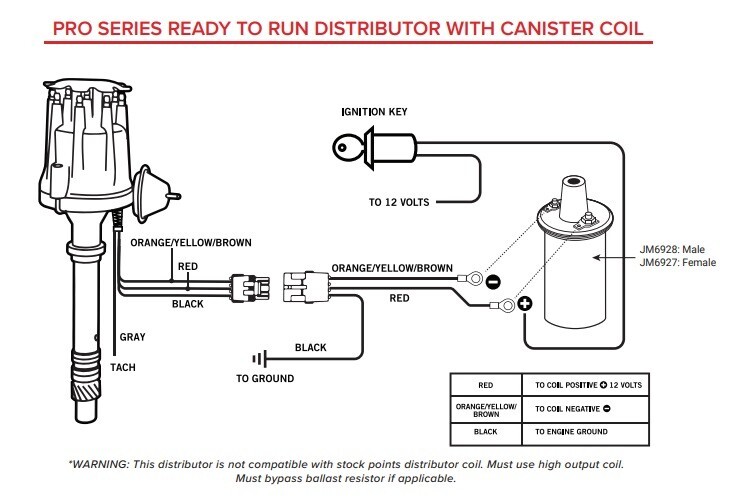 MAXX 99180K Billet Electronic Distributor 1942-1962 Chevy 216 235 261 ...