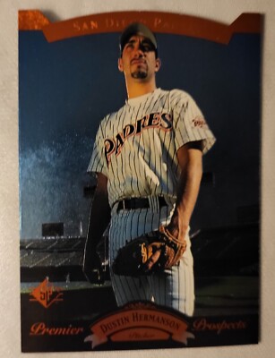 1995 Upper Deck SP Dustin Hermanson Bronze Die Cut #5 Baeball Rookie ...