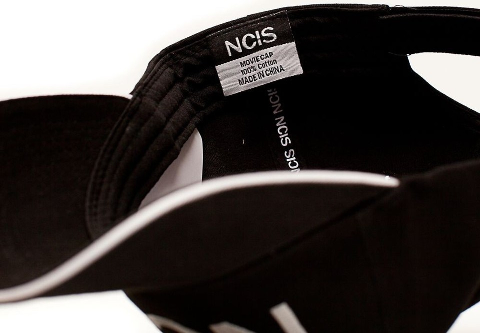 NCIS Hat Naval Criminal Investigative Service Movie Cap One Size Black ...