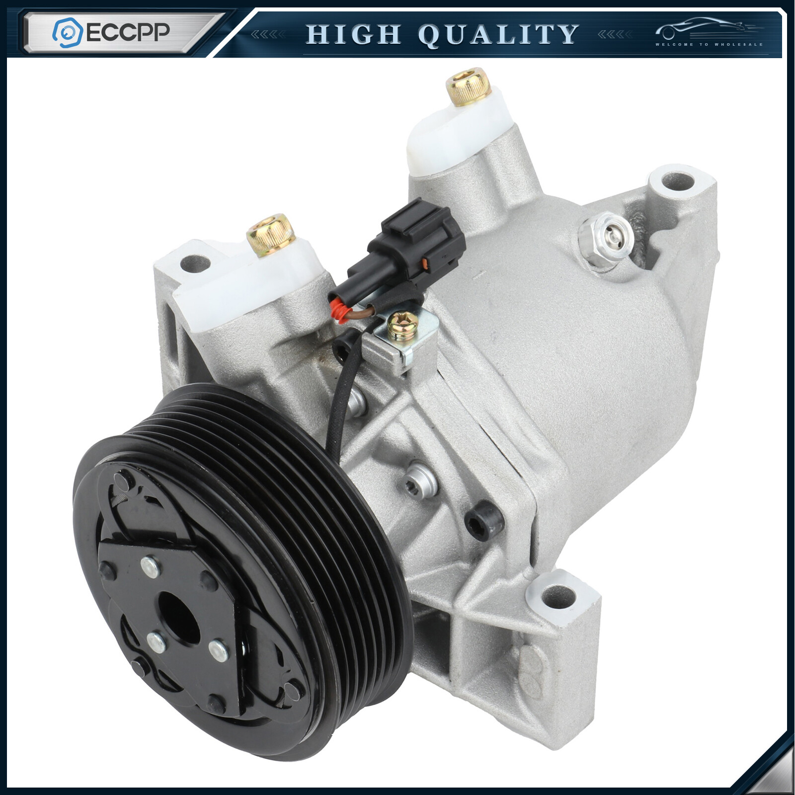 ECCPP AC Compressor and Clutch 2014-2018 For Nissan Versa For Versa ...