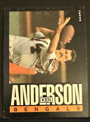 1985 Topps Set-Break # 210 Ken Anderson NM-MINT OR BETTER *4for4 Sports ...