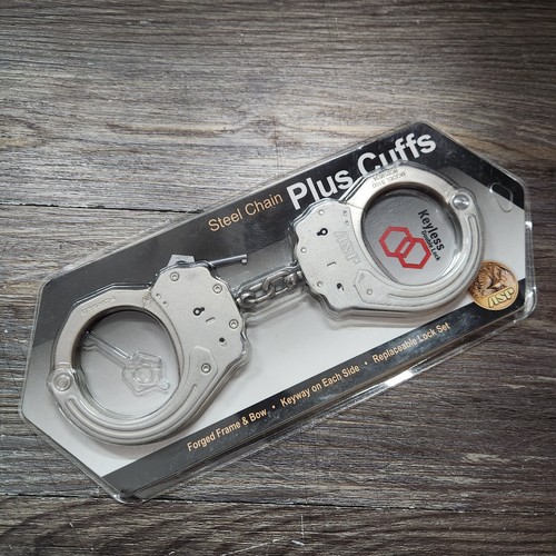ASP Model S100 Chain Handcuffs, Professional Law Enforcement Grade ...