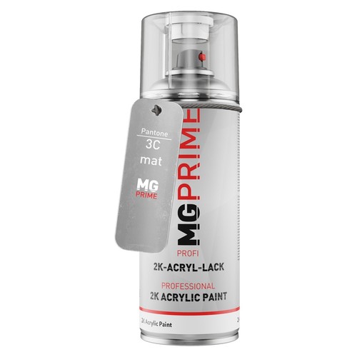 Pantone 3C Cool Grey mat acrylique bombe aérosol 2C 400ml séchage ...