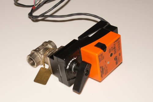 Belimo LR24-MFT US 1/2" B212B+, 24 VAC, 2-10V PWM input, Cv=3.0 6-m ...