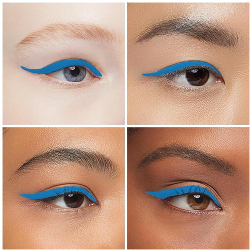 evpct 1Pcs Light Blue Gel Eyeliner Pencil Eye Black Face Paint Stick ...