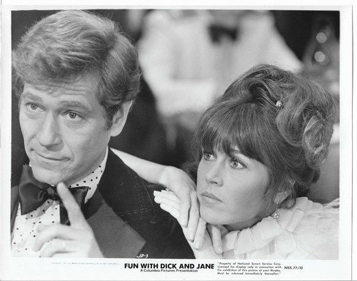 Movie Photo, Jane Fonda, George Segal, 1977, Fun With Dick And Jane | eBay