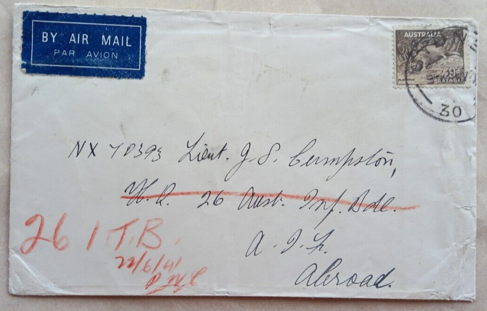 AUSTRALIA 1938 - 1957 FIVE AIRMAIL COVERS AT DIFFERENT RATES TO ...