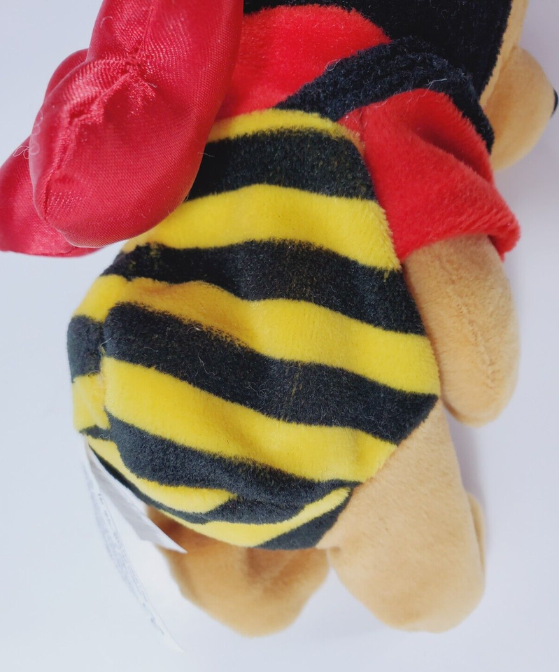 NEW Disney Winnie The Pooh VAL POOH BEAN BAG 8" LOVE BEE Plush Stuffed ...