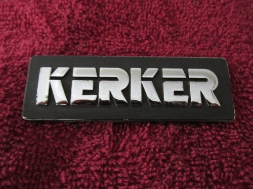 KERKER SMALL EMBLEM BADGE MINT | eBay