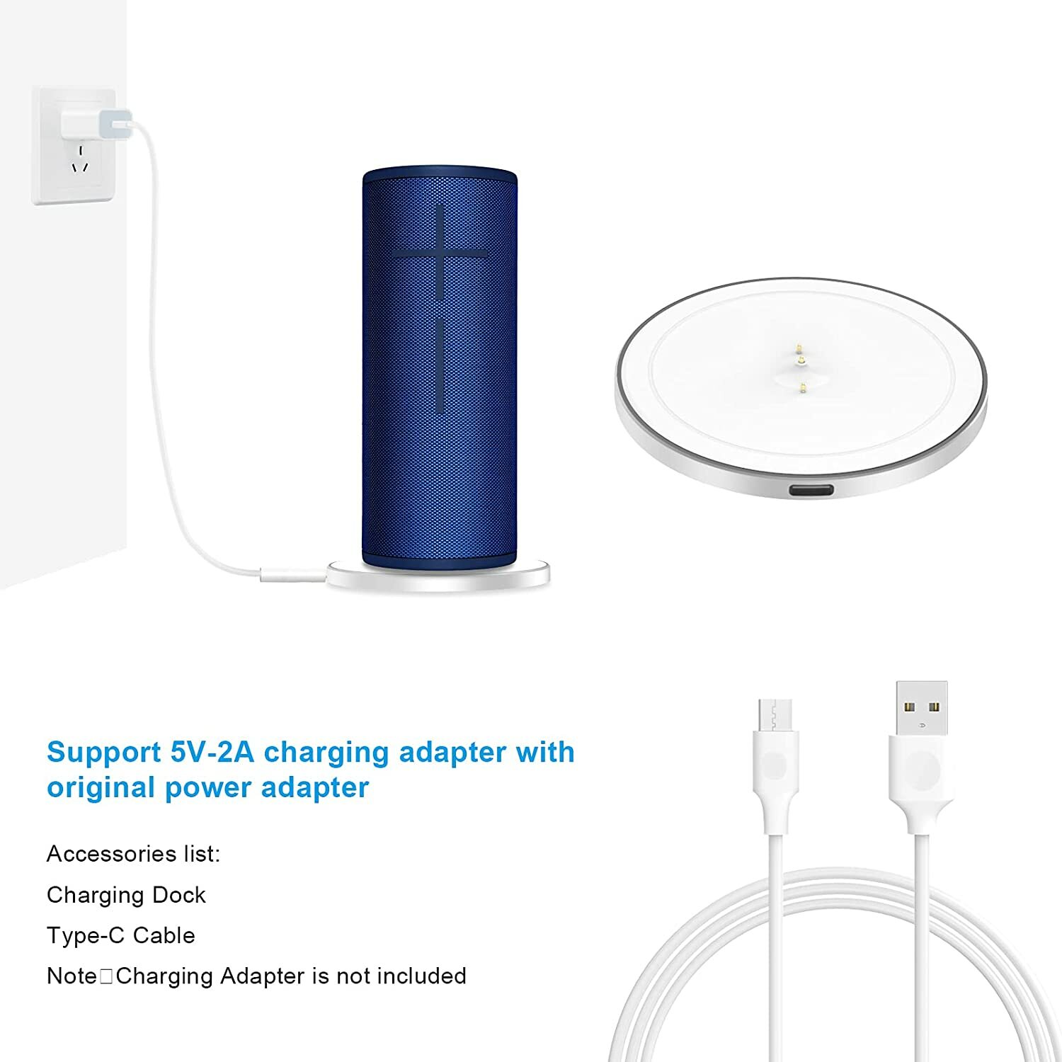 Ultimate Ears Power Up Charging Dock for UE Boom 3& MegaBoom 3 ...