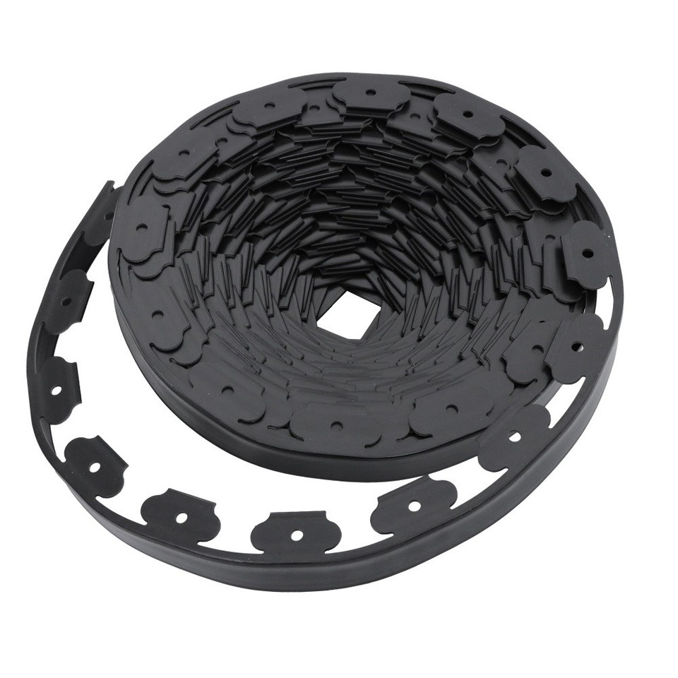 100FT 1.7" Garden Landscape Edging No Dig Lawn Edging Border With 64 8 ...