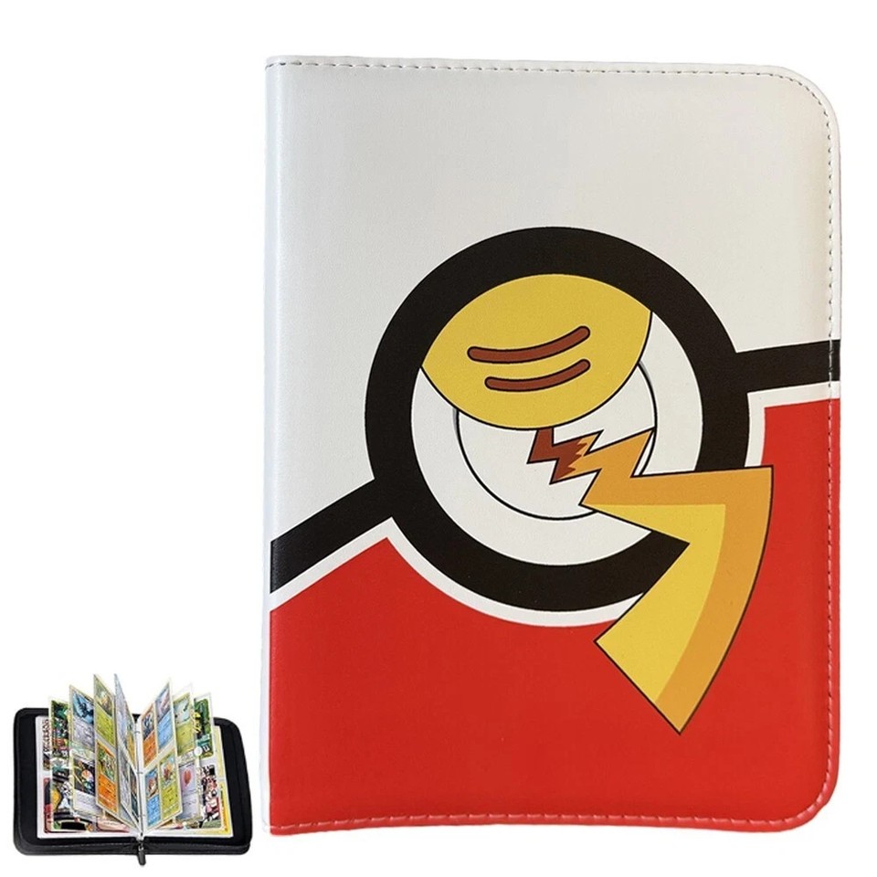 New Card Binder for Pokemon Cards Holder Fits 400 Cards with 50 ...