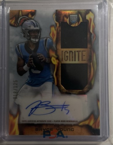 2023 Topps Chrome Composite Ignite Bryce Young Rookie Patch Auto /149 ...