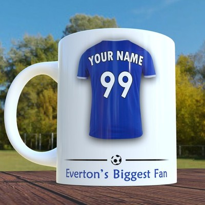 Everton Mug Personalised Everton Cup Football Supporters Fans Gift ...