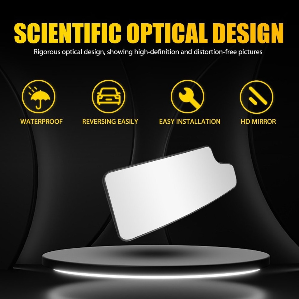 Side View Mirror Glass Assembly Heated Backing Plate For 2020-2021 GMC ...