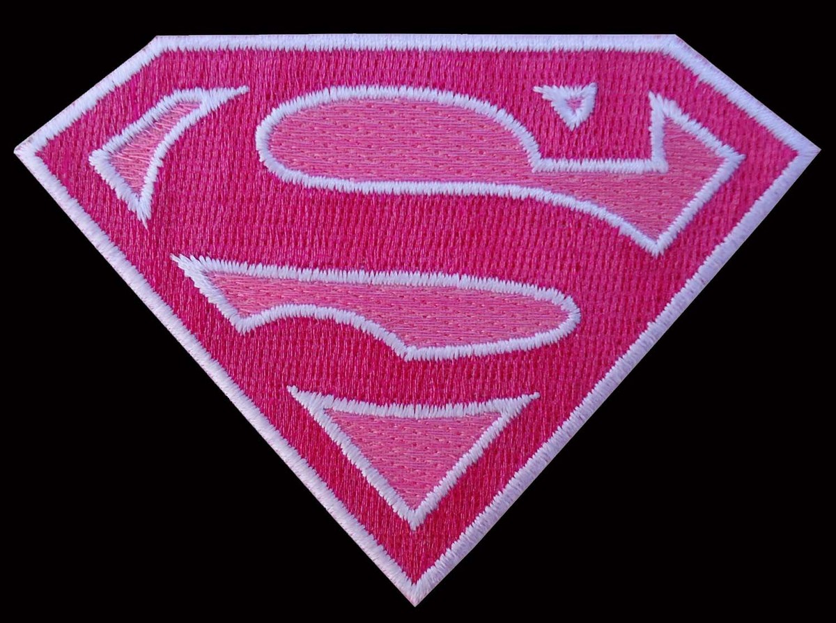 Superman Symbol Pink